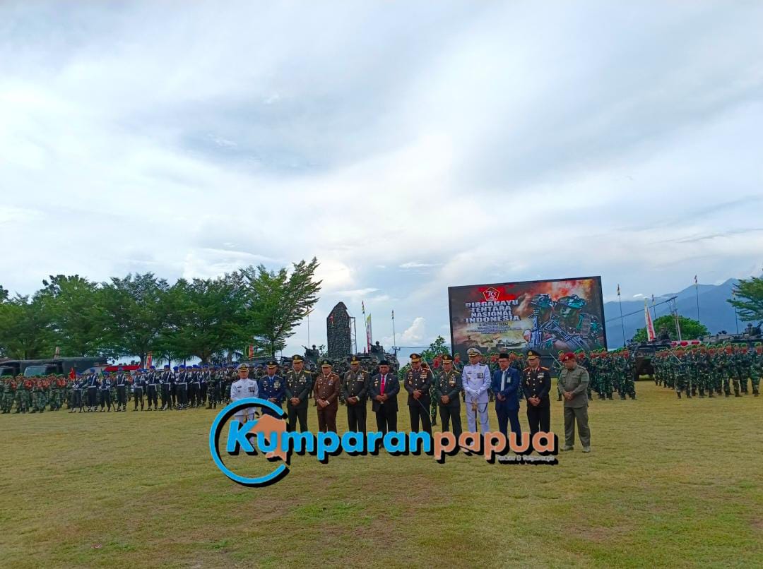 HUT TNI Ke-79 Tahun 2024, Pangdam XVIII Kasuari Tekankan Prajurit TNI Prioritaskan Tugas dan ...